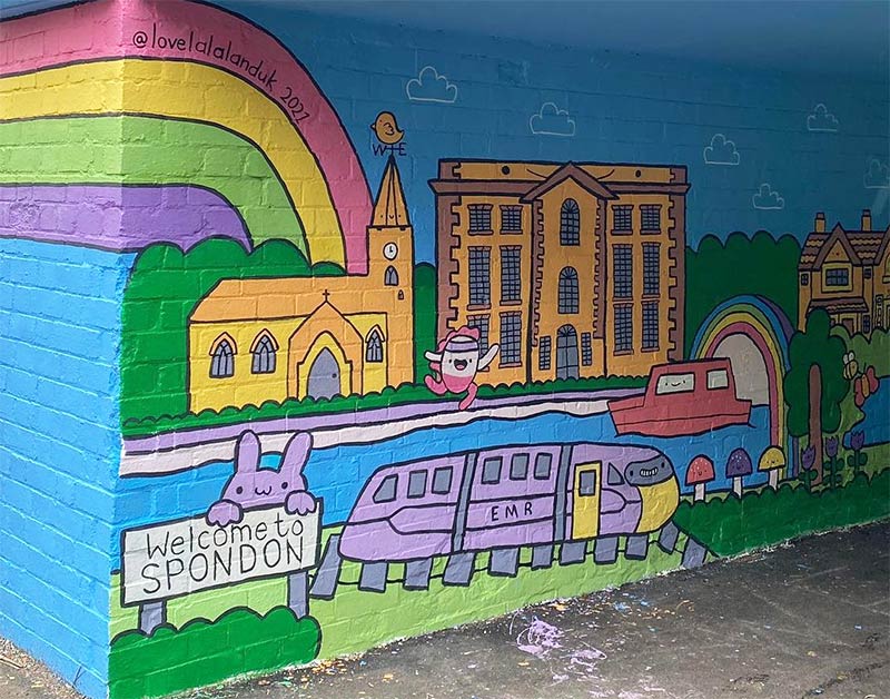 Revamped Rainbow Bridge officially unveiled | Spondon Online